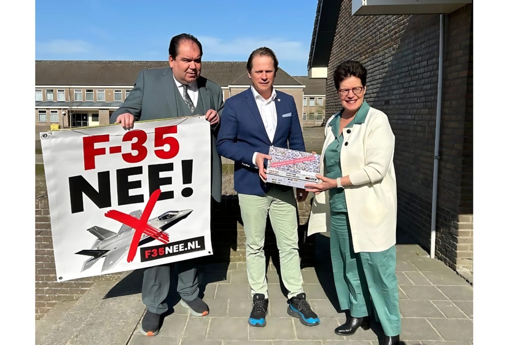 Comité F-35 NÉÉ – Geen F-35 jachtvliegtuigen op Groningen Airport Eelde